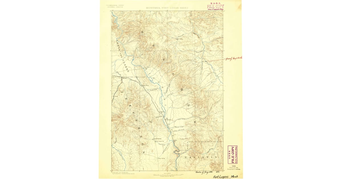 Old Maps of Helena, MT | Pastmaps