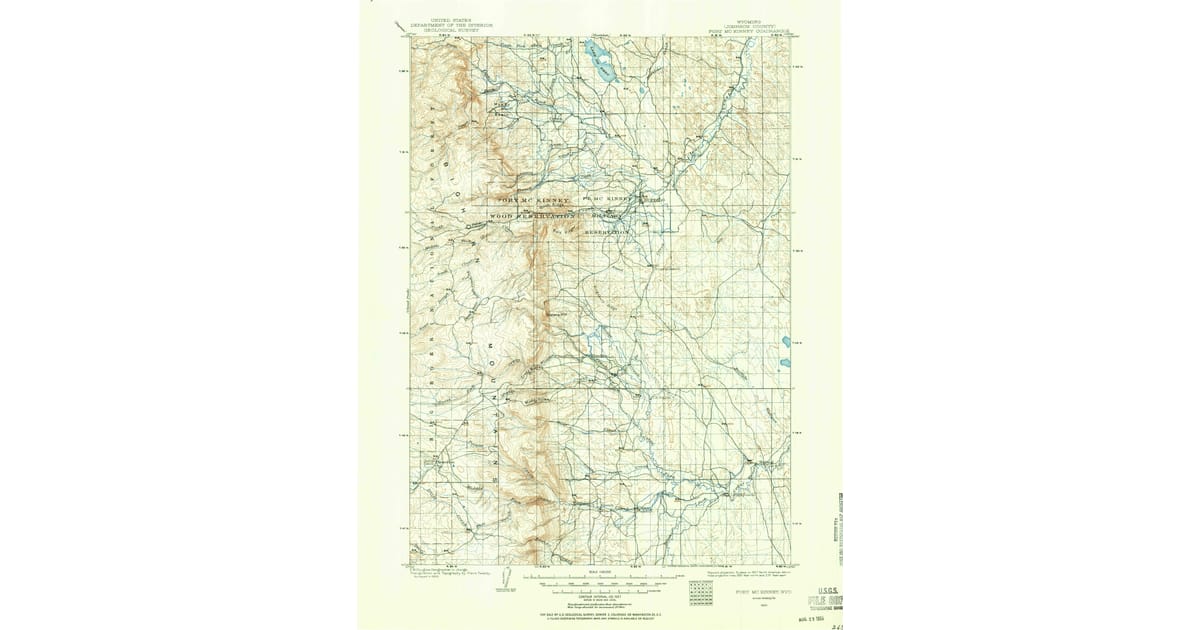 Old Maps of Buffalo, WY | Pastmaps