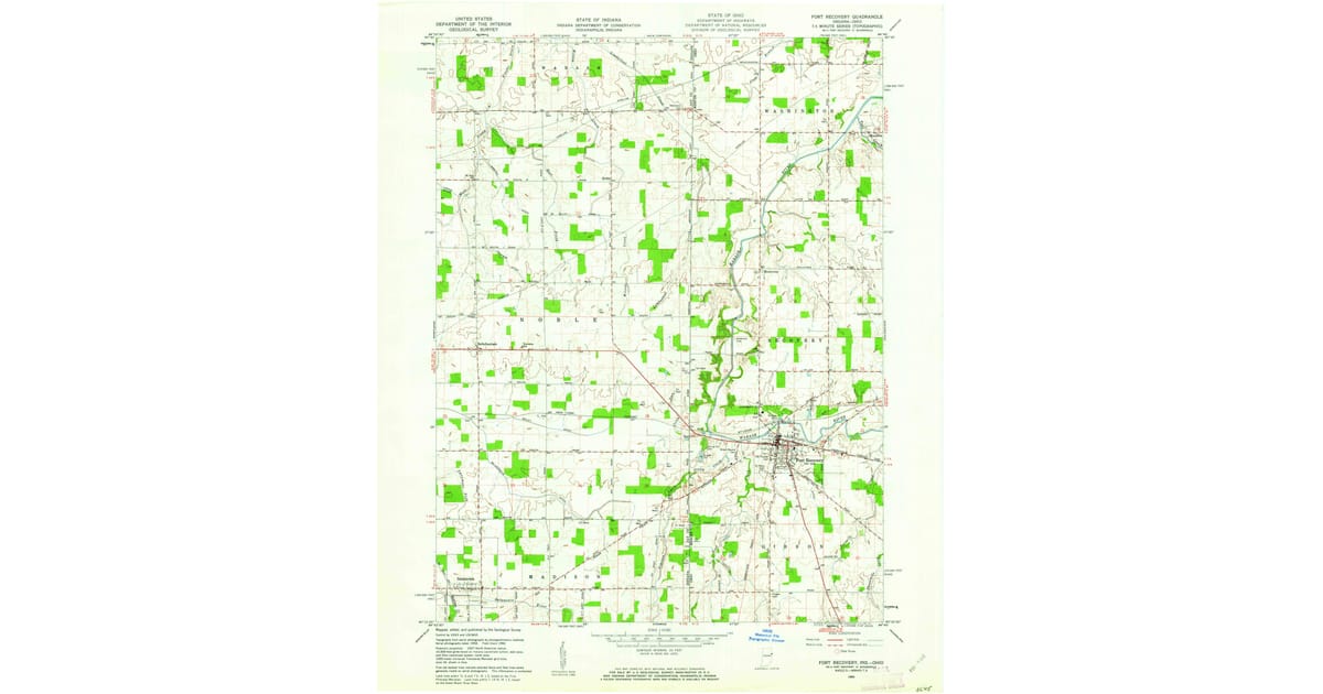 1960s Maps of Macedon, OH | Pastmaps