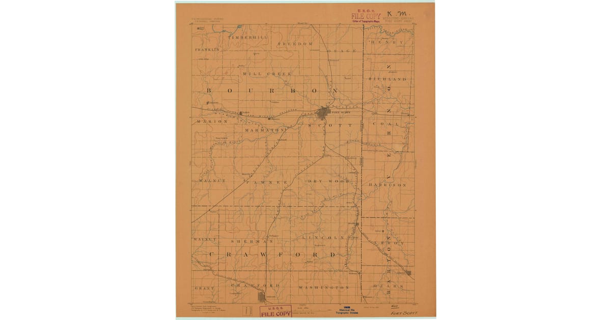 1890s Maps of Vernon County, MO | Pastmaps