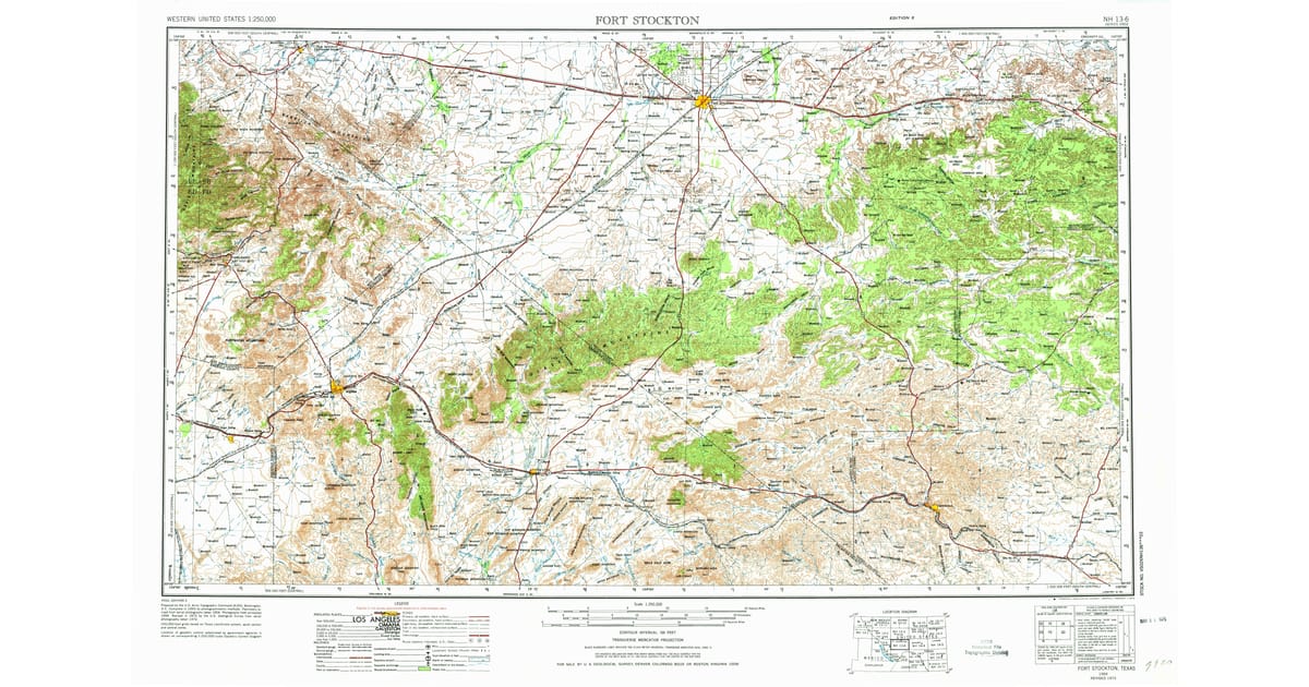 1970s Maps of Emerson, TX | Pastmaps