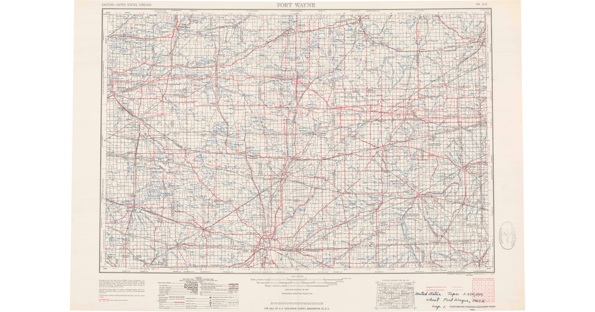 1950s Maps of Milford Township, OH | Pastmaps