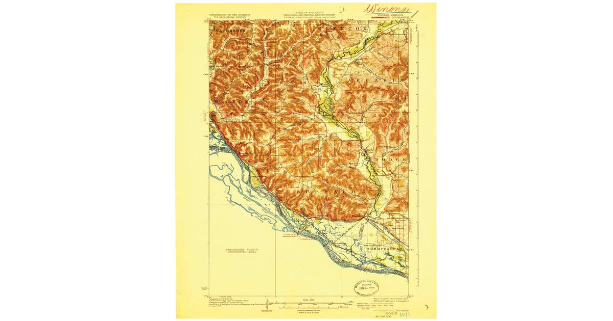 Old Maps of Winona County, MN | Pastmaps