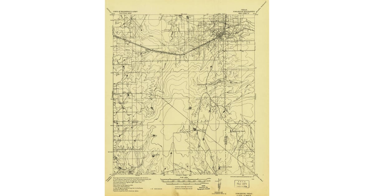 Old Maps of Fowlerton, TX | Pastmaps