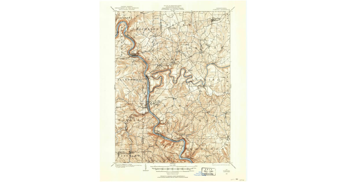 Old Maps of Salem Township, PA | Pastmaps
