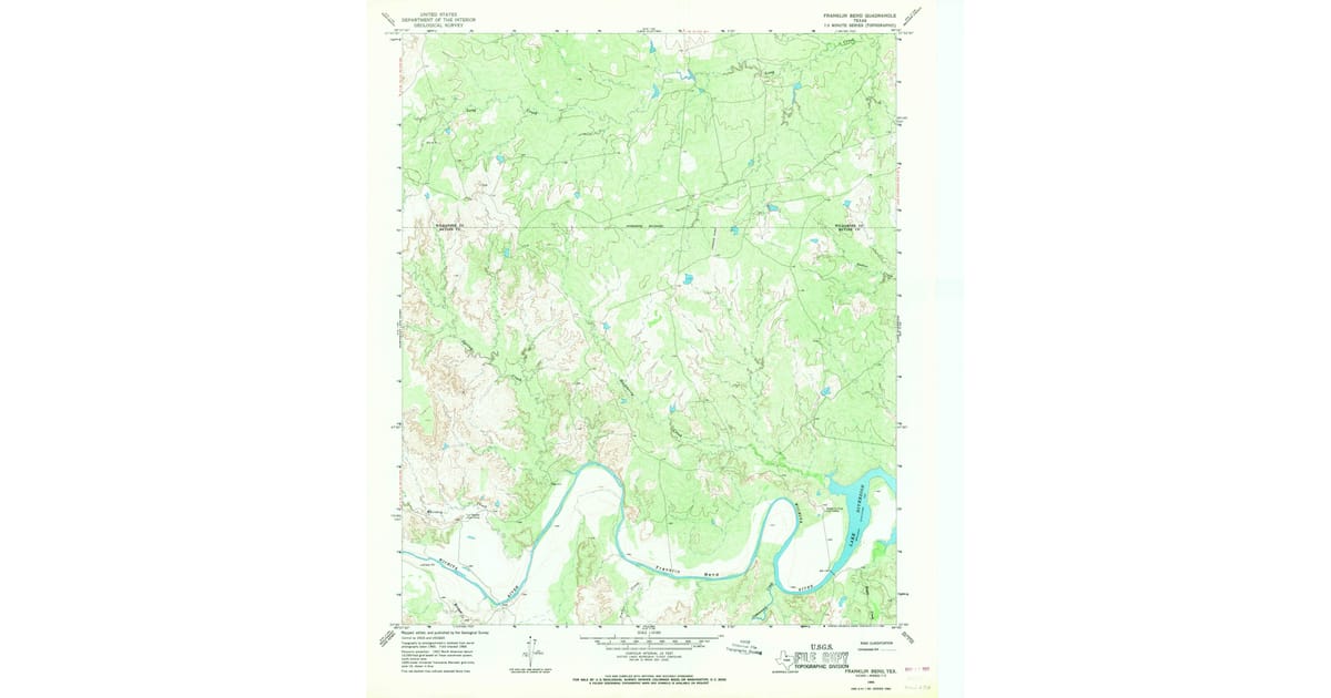 1960s Maps of Wilbarger County, TX | Pastmaps