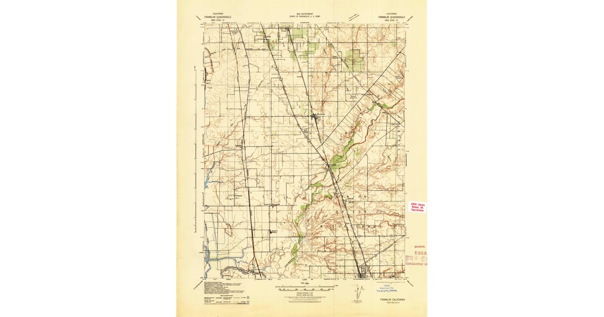 1940s Maps of Sacramento, CA | Pastmaps