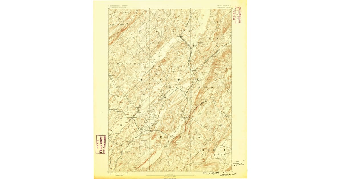 1800s (19th Century) Maps of Plains, Frankford Township | Pastmaps