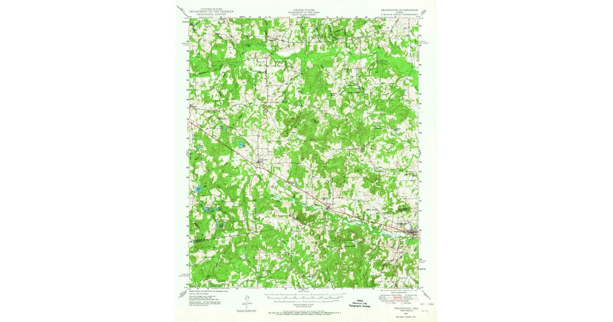 1940s Maps of Athens, TX | Pastmaps