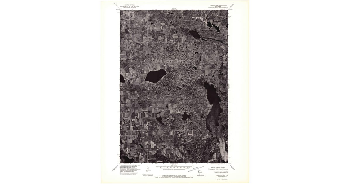 1970s Maps of Polk County, WI | Pastmaps