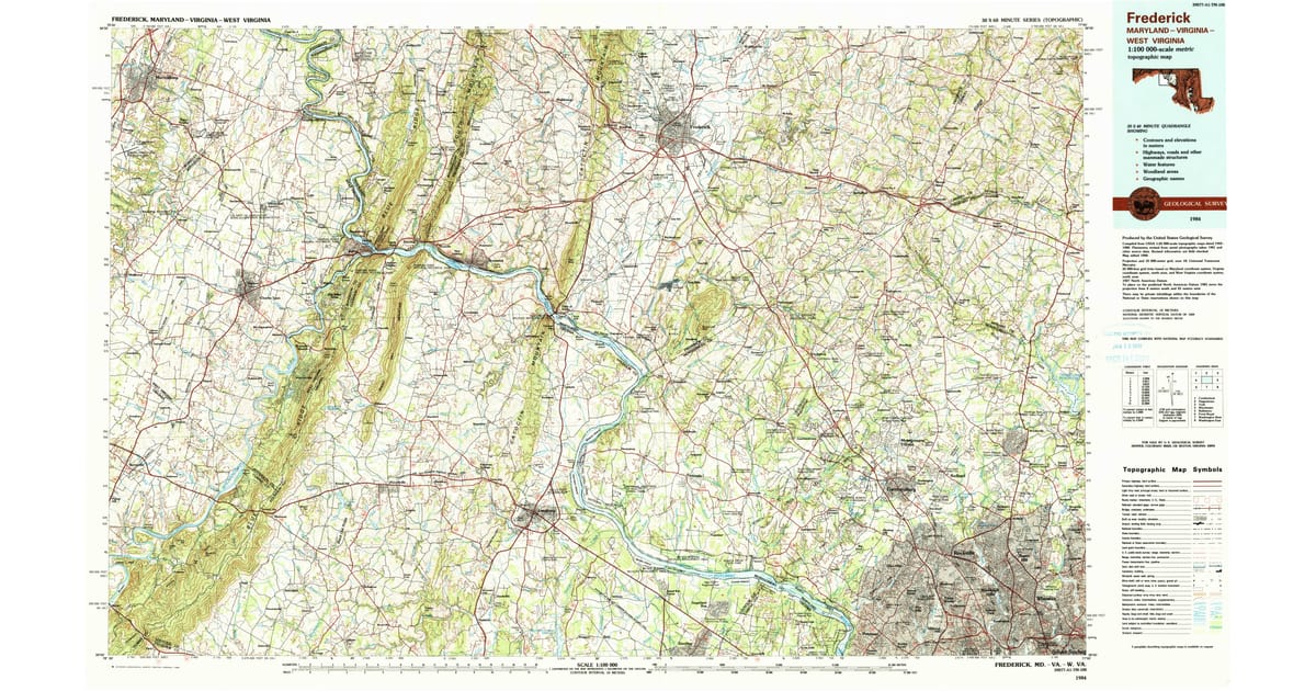 1980s Maps of Esworthy Park, Montgomery County | Pastmaps