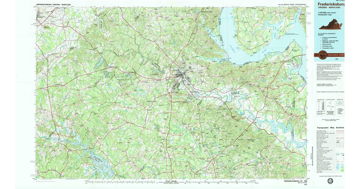 1980s Maps of Hustle, VA | Pastmaps