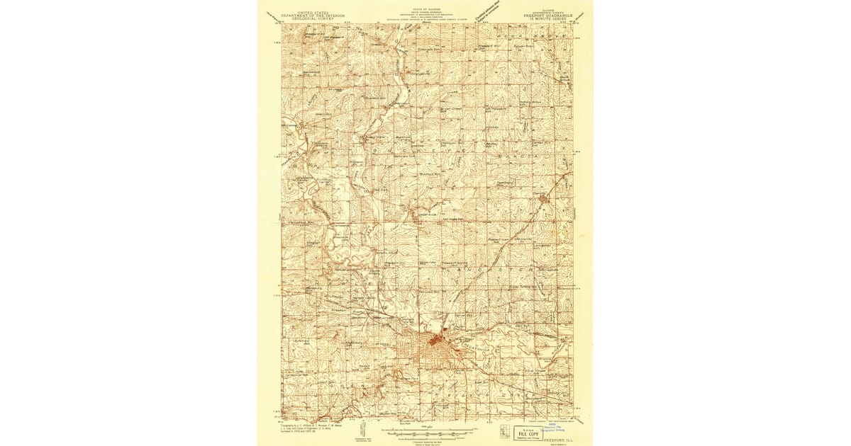 Old Maps of West Junction, IL | Pastmaps