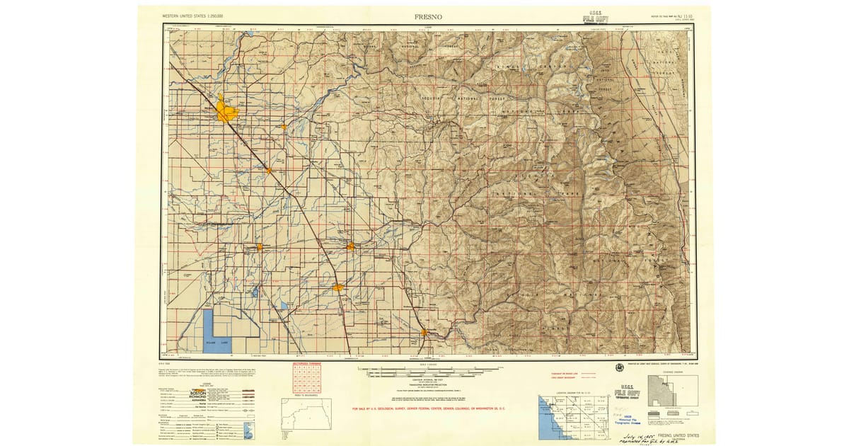 1950s Maps of Auckland, CA | Pastmaps