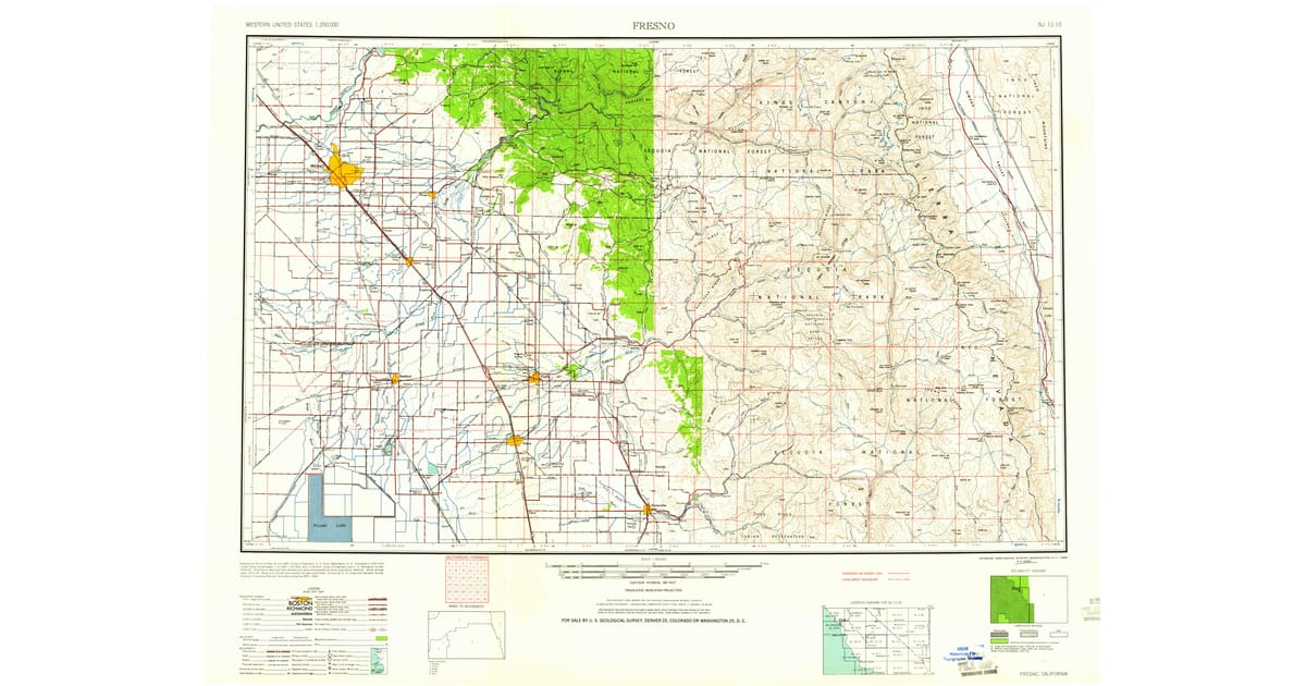 1960s Maps of Del Rey, CA | Pastmaps
