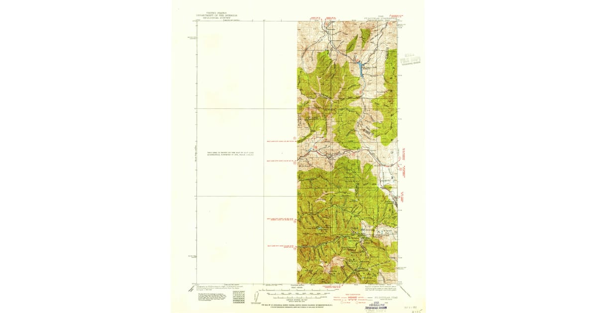 1900s (20th Century) Maps of Kaysville, UT | Pastmaps