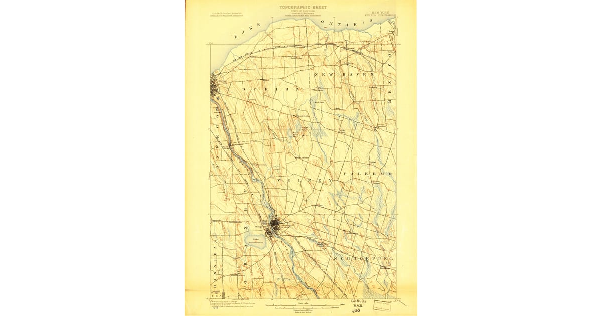 1900 Map of Fulton, NY — High-Res | Pastmaps