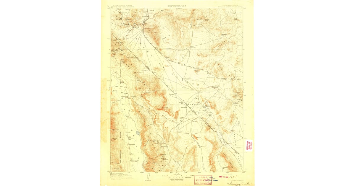 Old Maps of Death Valley Junction, CA | Pastmaps