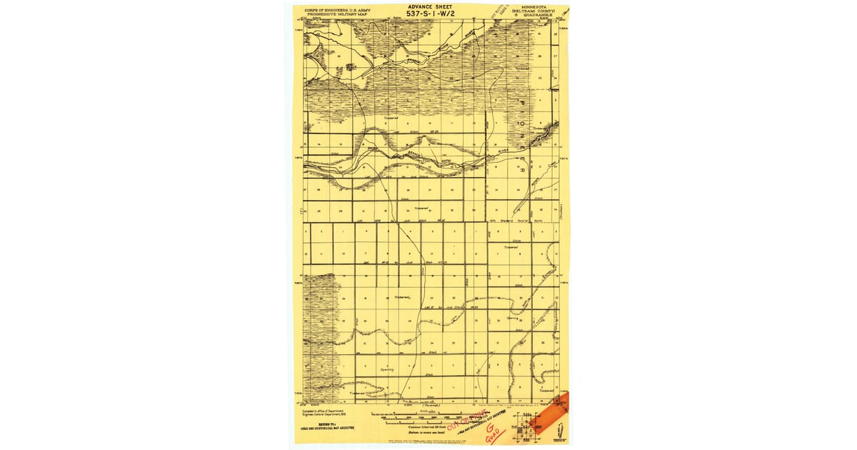 1900s (20th Century) Maps of Oaks Corner, MN | Pastmaps