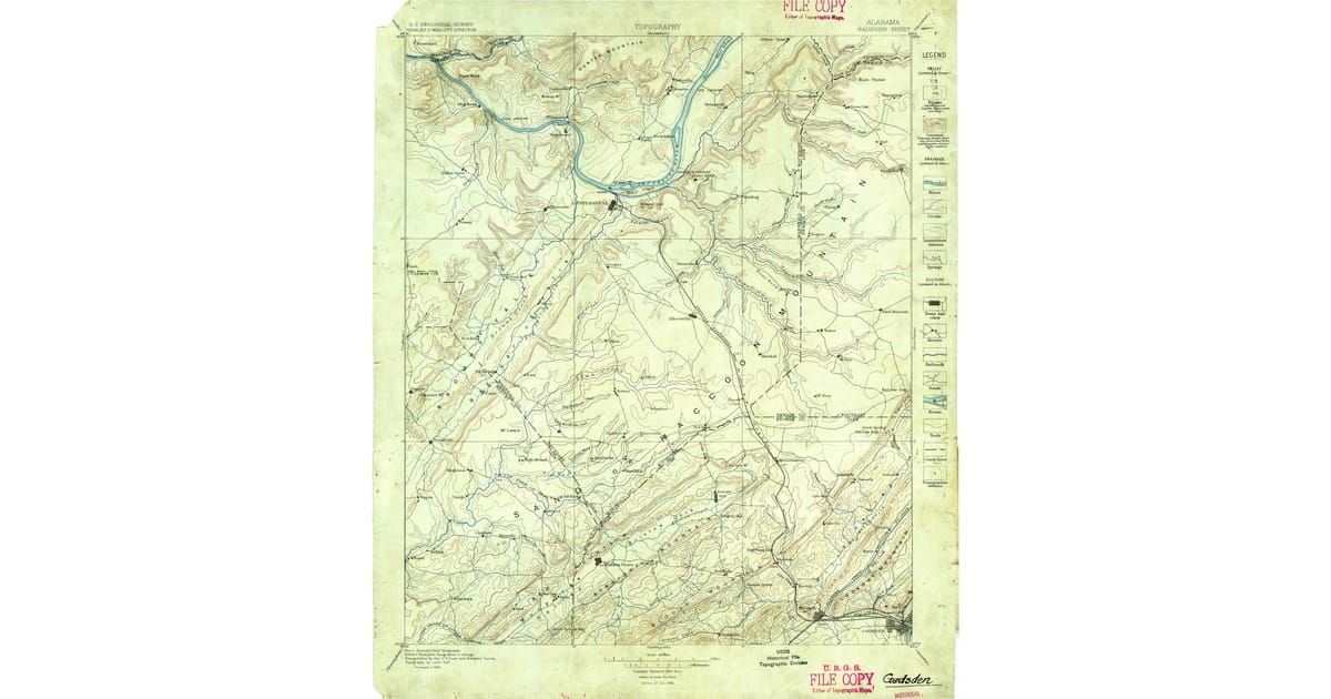 1880s Maps of Jackson County, AL | Pastmaps