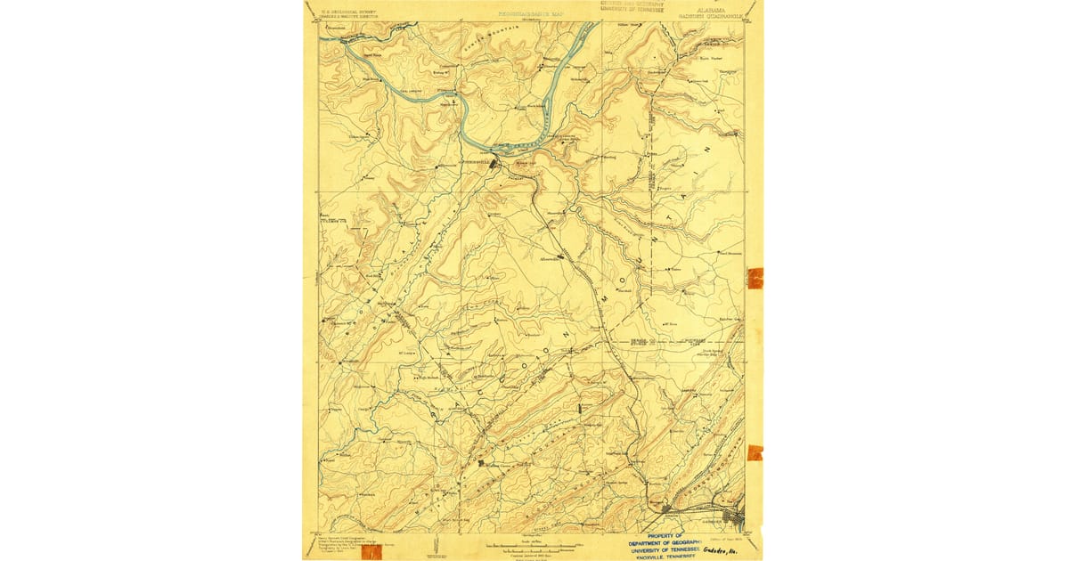 1900s (20th Century) Maps of Boaz, AL | Pastmaps