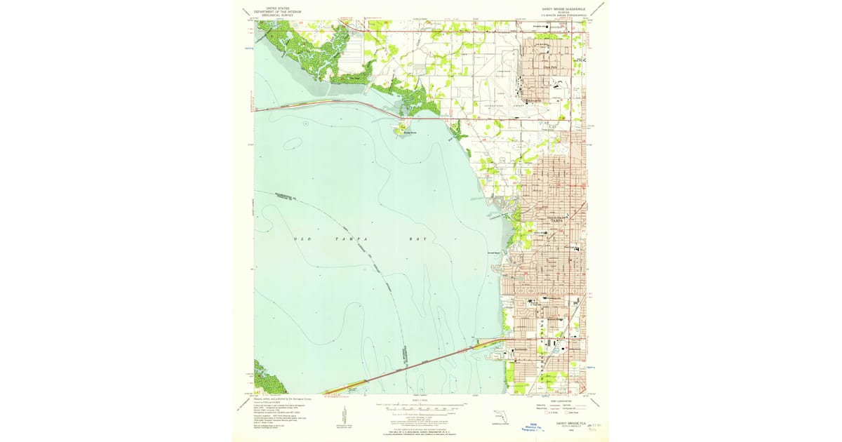 1950s Maps of Holiday Village, FL | Pastmaps