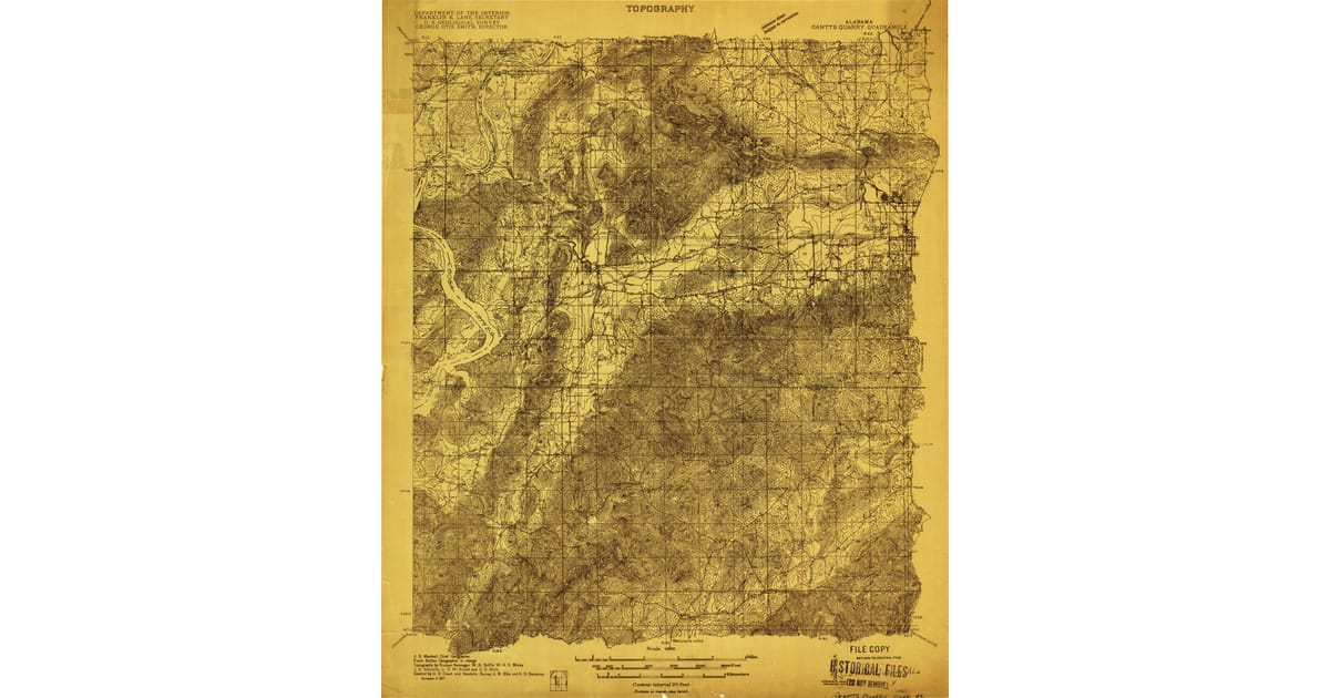 1900s (20th Century) Maps of Unity, AL | Pastmaps