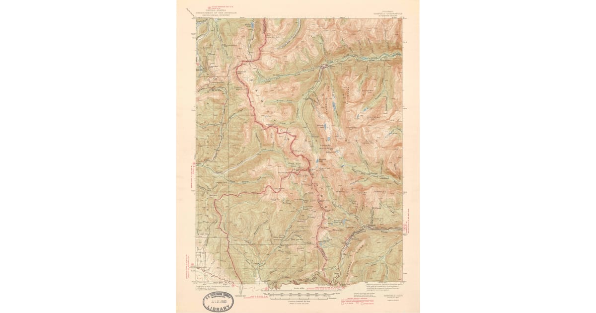1945 Map of Garfield, CO — High-Res | Pastmaps