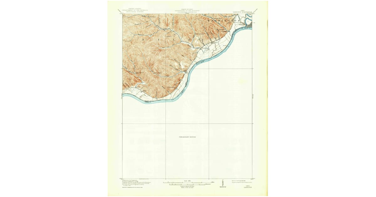 1918 Map of Garrison, KY — High-Res | Pastmaps