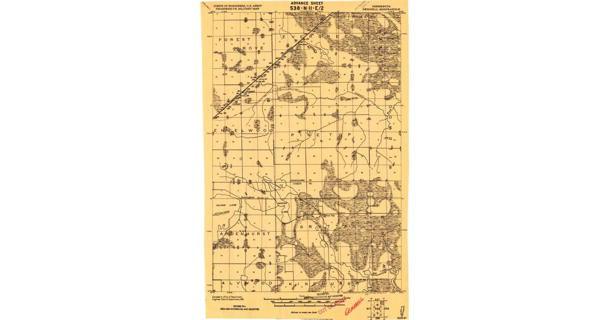 Old Maps of Northome, MN | Pastmaps