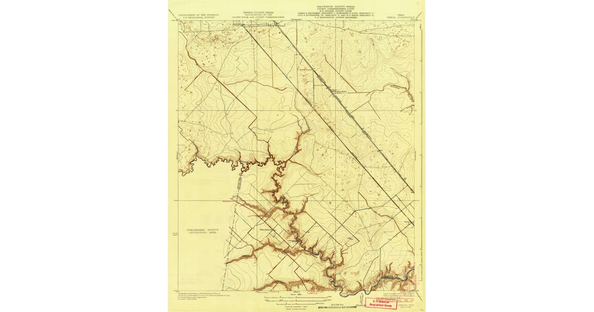 1930s Maps of Houston, TX | Pastmaps