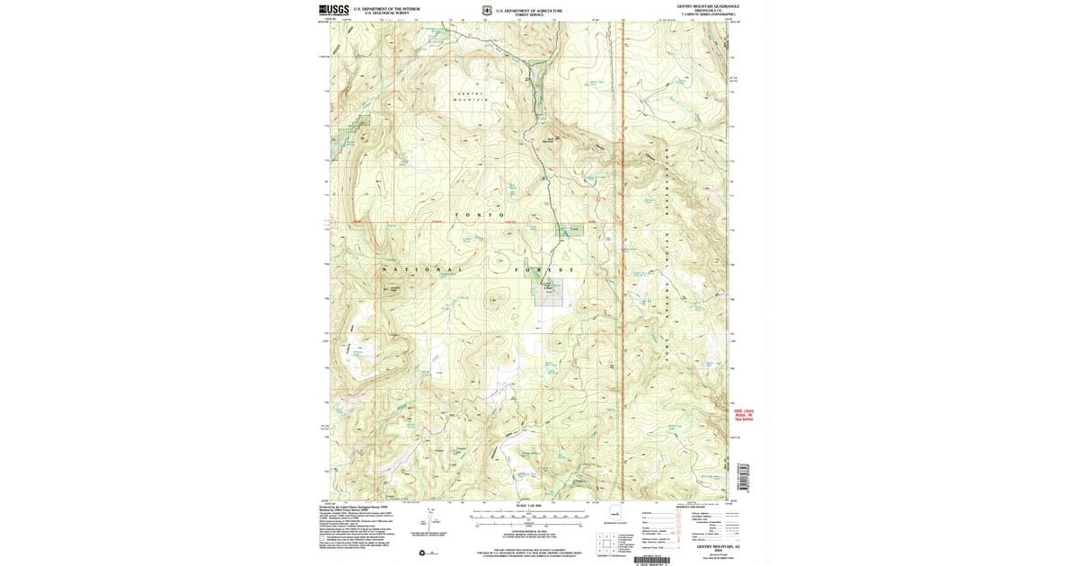 2000-2009 Maps of Navajo County, AZ | Pastmaps