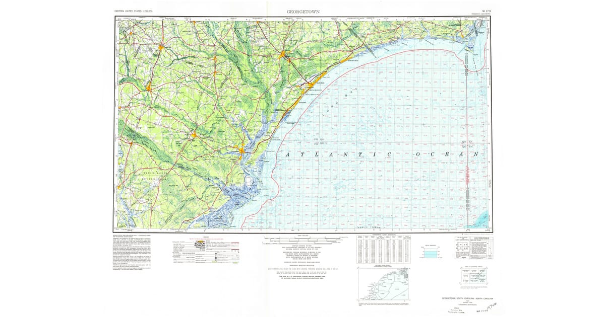 1970s Maps of Outland, SC | Pastmaps