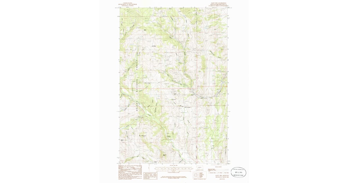 1980s Maps of Hassel (site), MT | Pastmaps