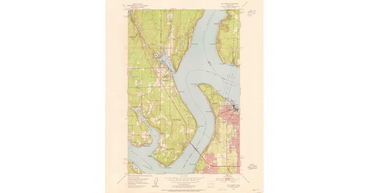 1950s Maps of Magnolia Heights, WA | Pastmaps