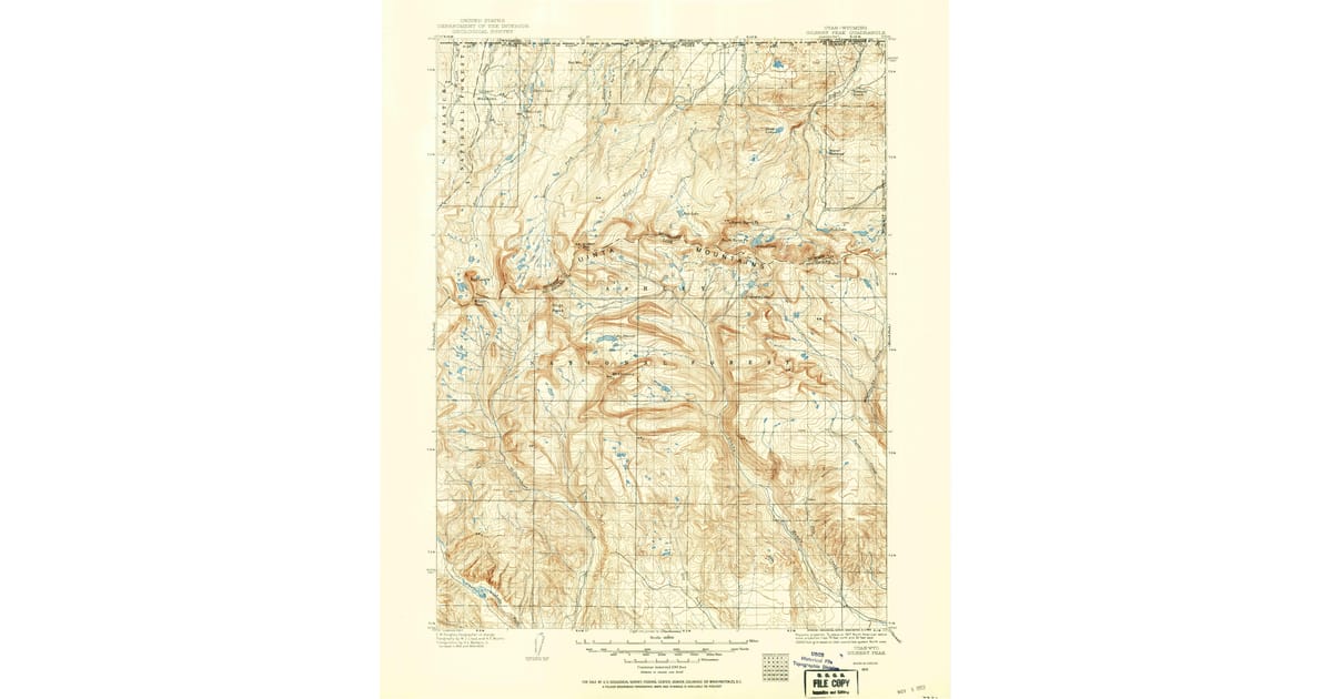 1900-1909 Maps of Moon Lake Resort, UT | Pastmaps