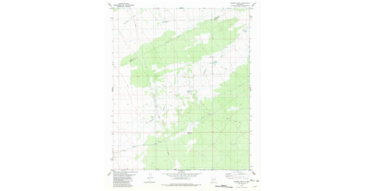 1980s Maps of Doña Ana County, NM | Pastmaps