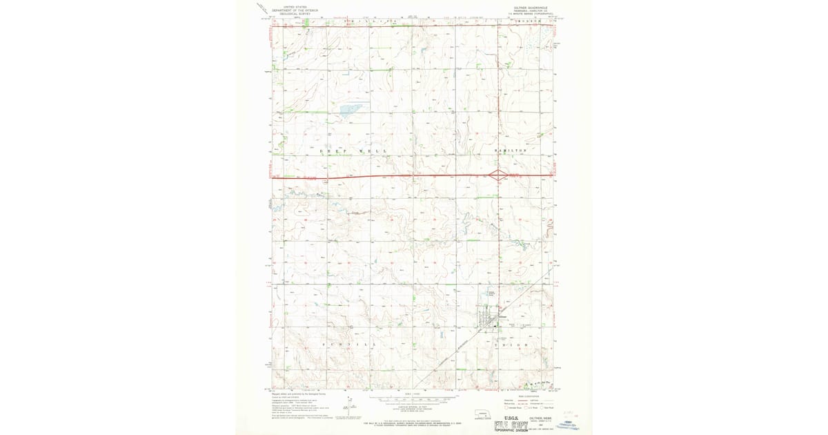 1960s Maps of Parkside Annex, Giltner | Pastmaps