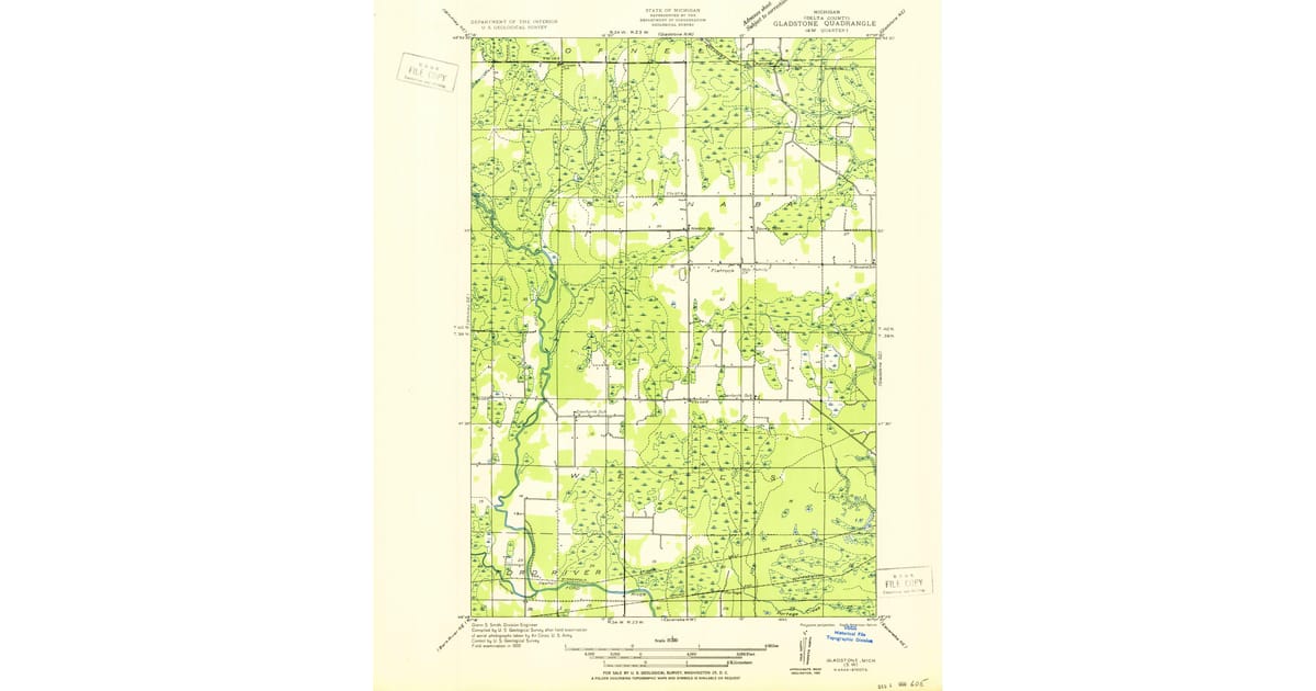 Old Historical Maps of Riverland, Wells Township | Pastmaps