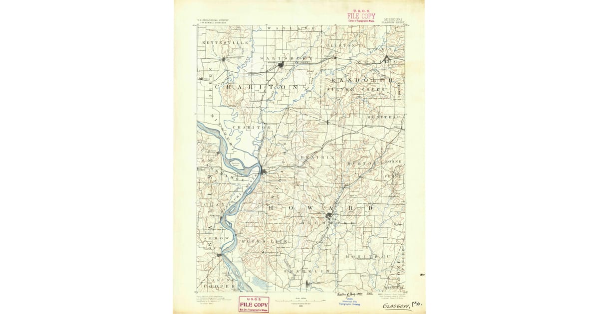 1800s (19th Century) Maps of Fort Henry, MO | Pastmaps