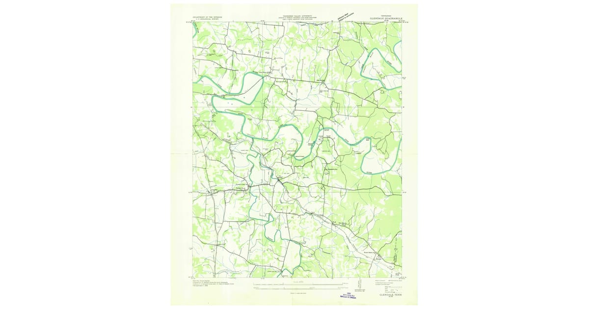 Old Maps of Sowell Ford, TN | Pastmaps