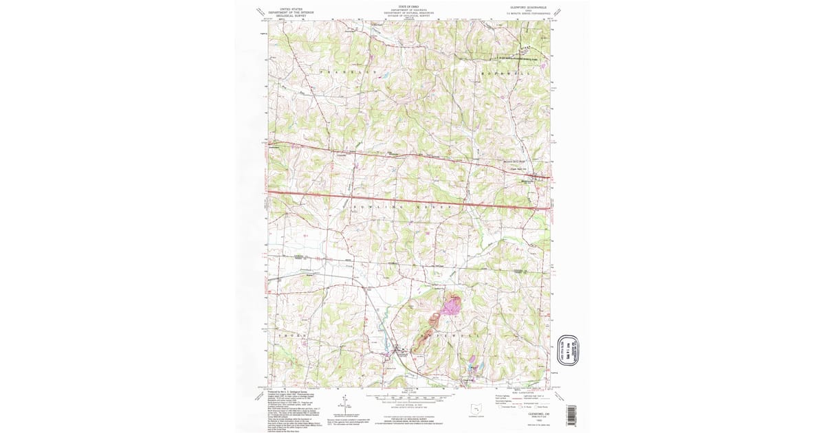 1990s Maps of Perry County, OH | Pastmaps