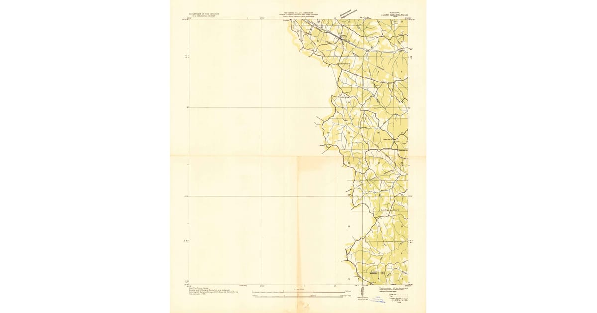 Old Maps of Jacinto, MS | Pastmaps