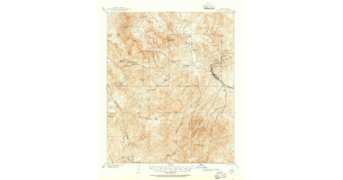 Old Maps of Miami Gardens, AZ for Academic Research | Pastmaps