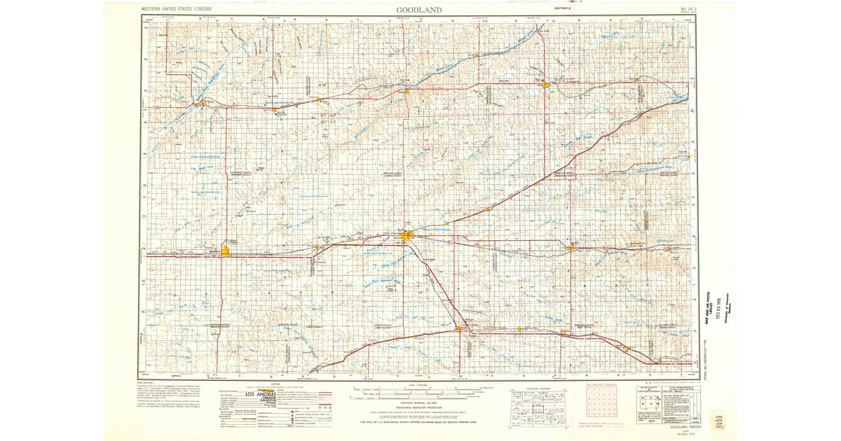 1900s (20th Century) Maps of Trego County, KS | Pastmaps