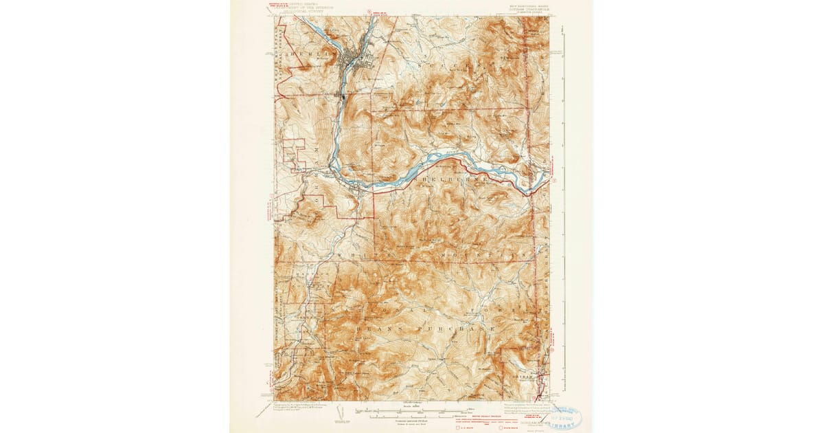 1942 Map of Gorham, Coos County, NH — High-Res | Pastmaps
