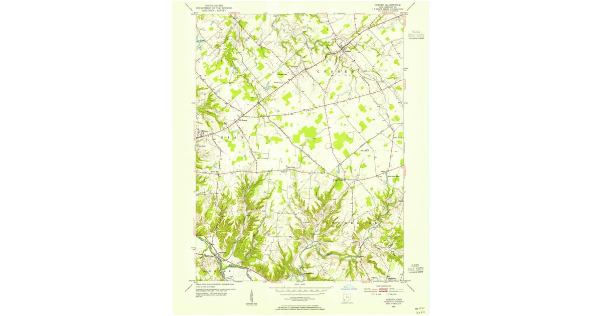 1950s Maps of Stonelick Township, OH | Pastmaps