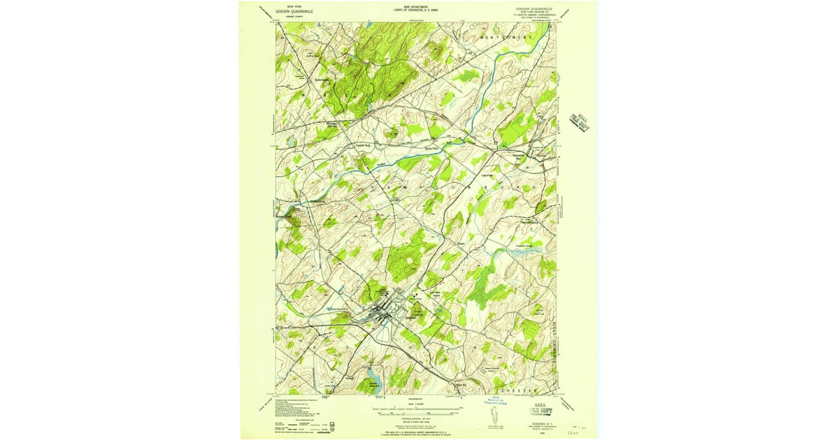 1940s Maps of Surrey Meadows, Chester | Pastmaps