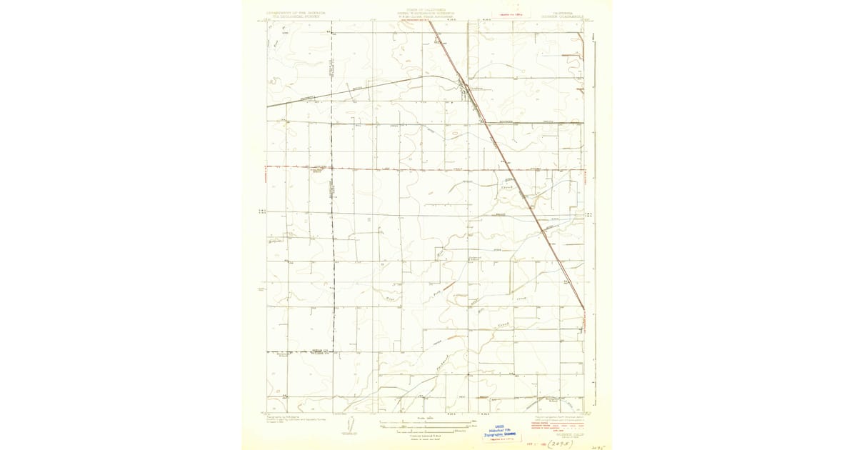 Old Maps of Visalia, CA | Pastmaps
