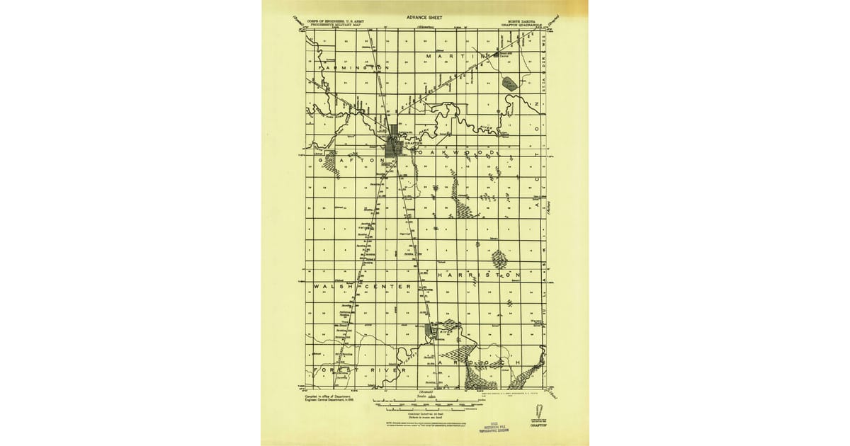 Old Maps of Warsaw, ND | Pastmaps